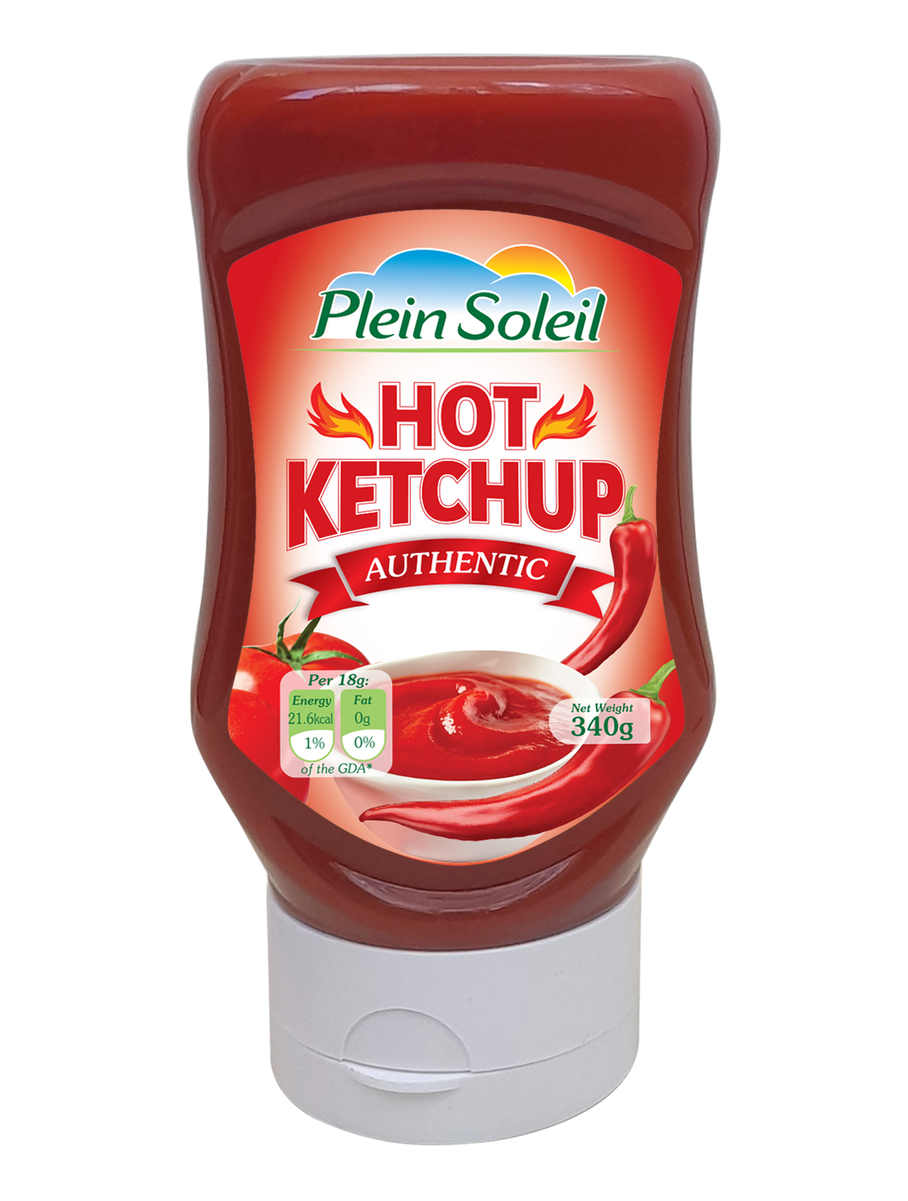Hot Tomato Ketchup Squeeze